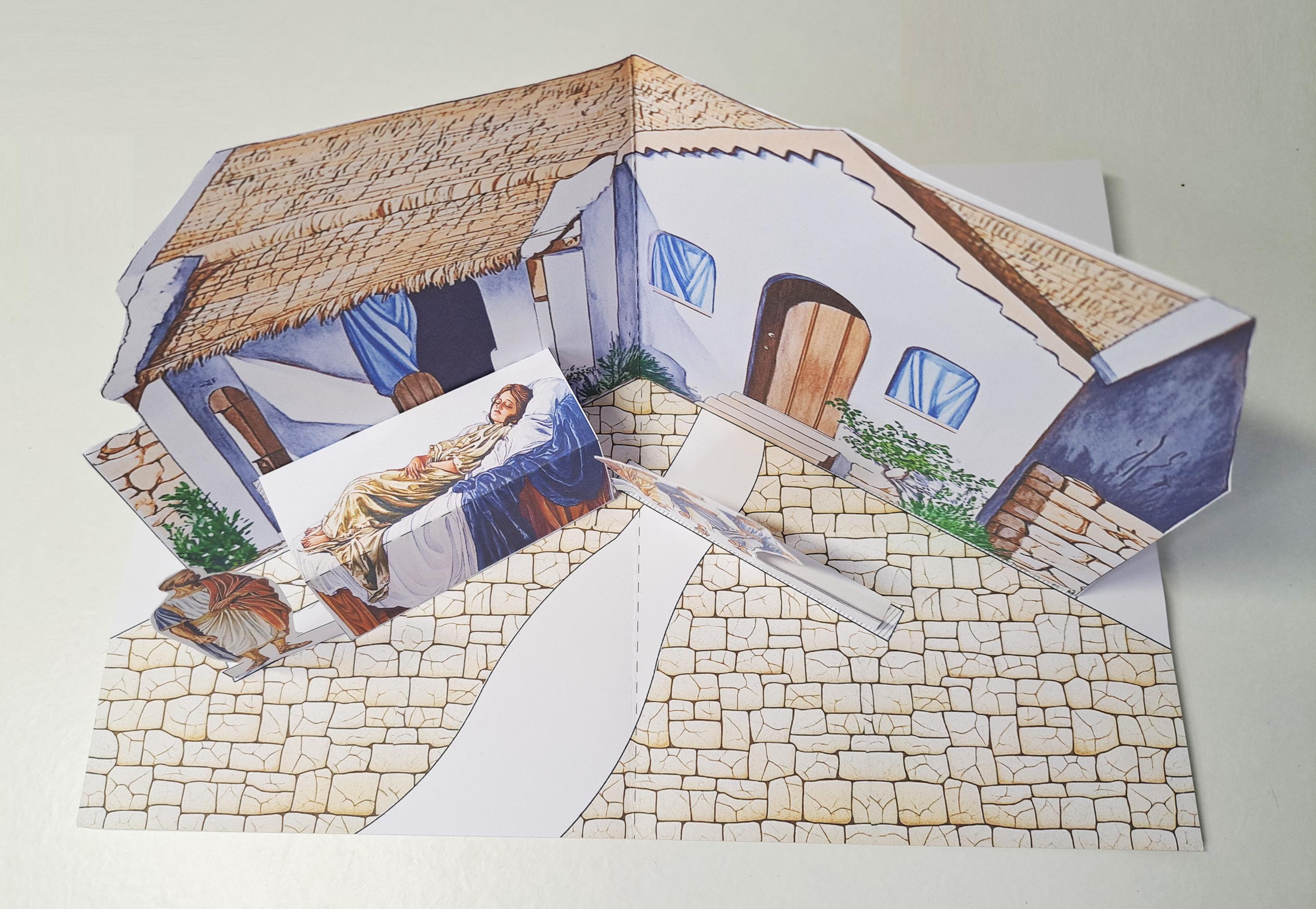 Healing the Daughter of Jairus, Templates Printable Bible Activity ...