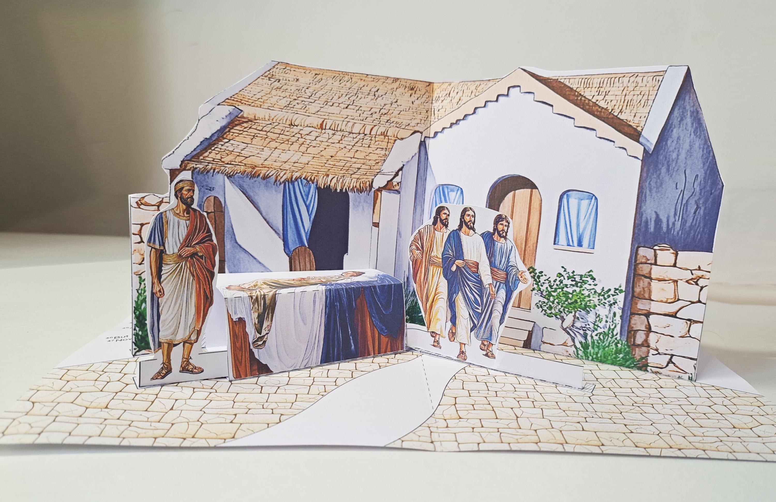 Healing the Daughter of Jairus, Templates Printable Bible Activity ...