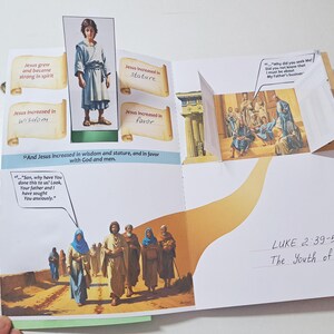 The Boy Jesus in the Temple Craft for Kids, Young Jesus at the Temple ...