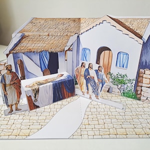 Healing the Daughter of Jairus, Templates Printable Bible Activity ...