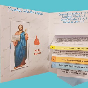 John the Baptist | Bible Craft for Kids | Templates for the Lesson for ...