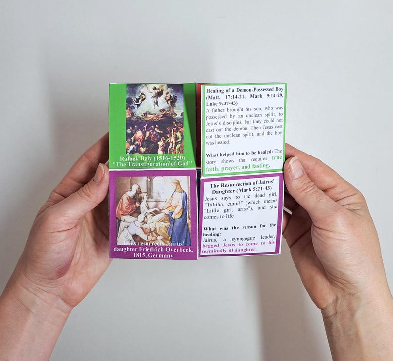 8 Stories of Healing by Jesus | Bible Craft for Kids | Miracles of ...