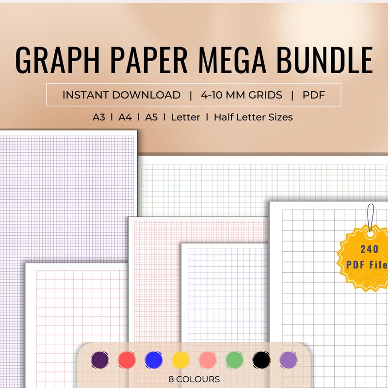 Graph Paper - Etsy
