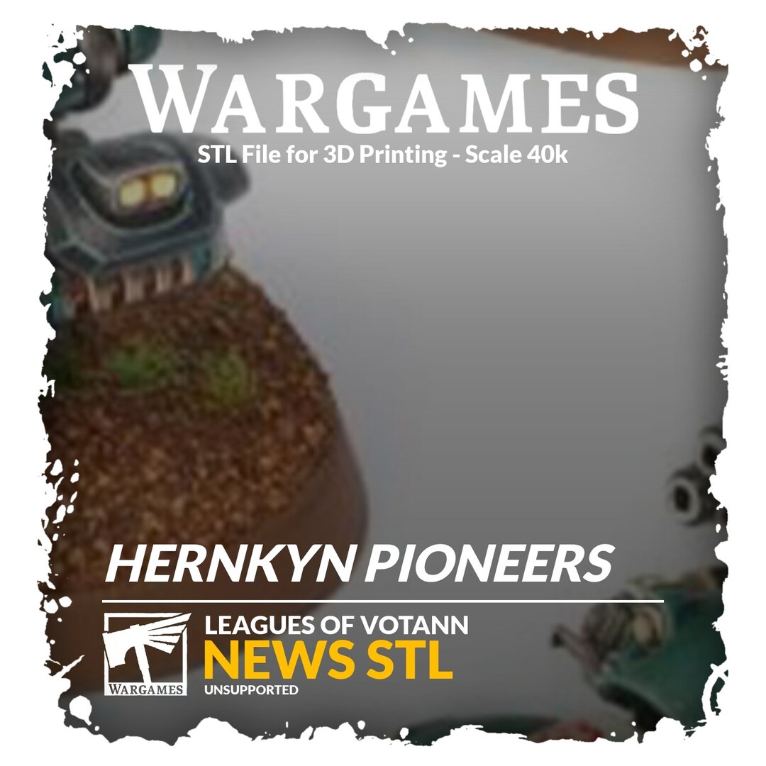 STL Frontier Scouts of Hern 3D Printable STL Files in 40k Scale - Etsy