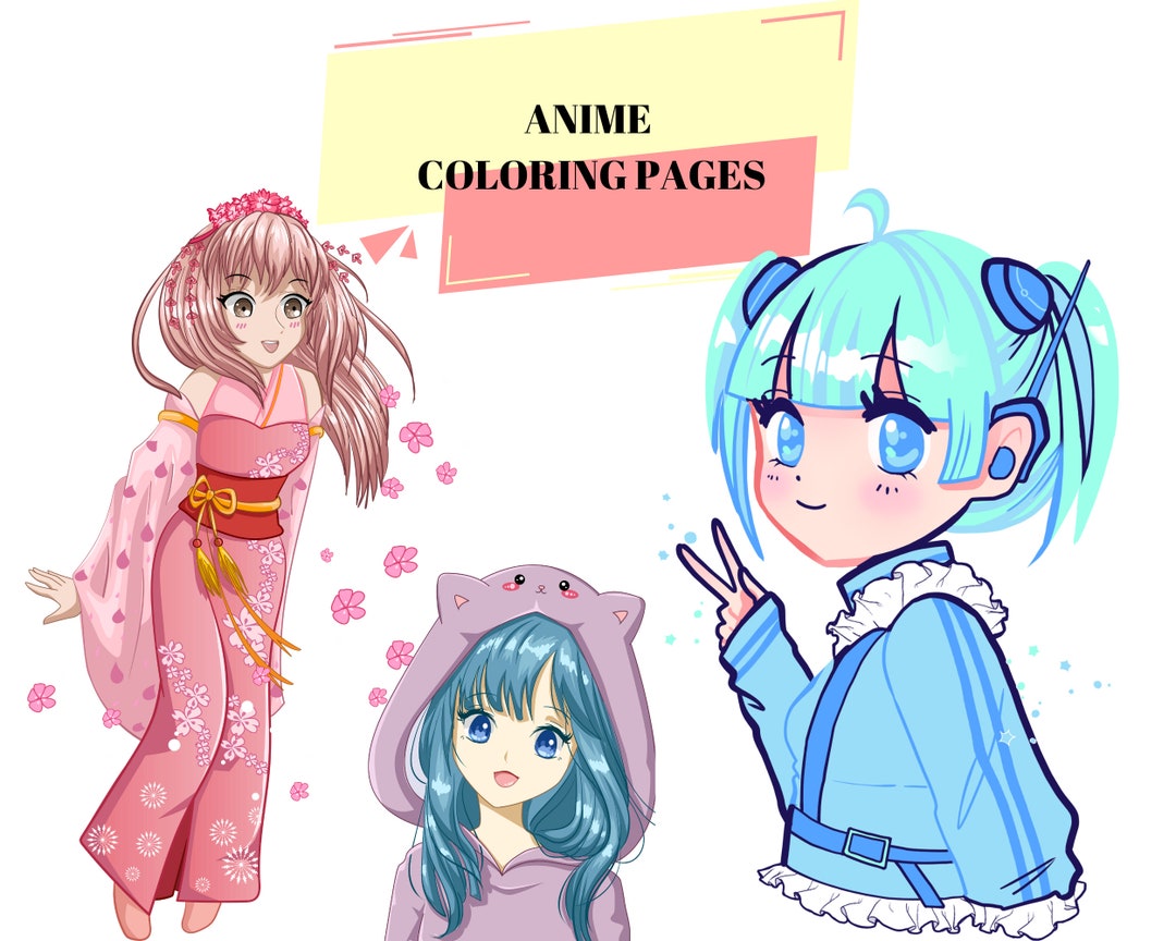 Anime Coloring Pages-fun Coloring-digital Coloring-anime Coloring-22 ...