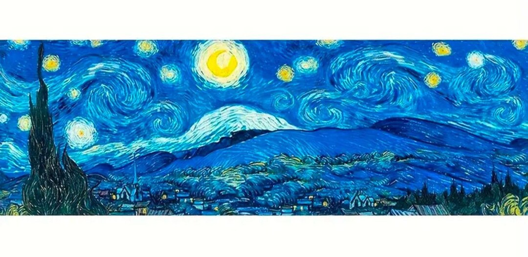 Starry Night by Van Gogh Inspired 5D DIY Diamond Painting Kit Full ...