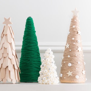Conical Cardboard Cones Perfect for Christmas Tree Cones DIY Kids ...