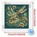 5D DIY Diamond Art Kit Dragonfly Painting Kits Full Canvas Rhinestone ...
