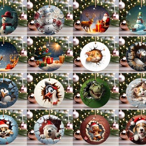 280 + Christmas Round Ornaments Designs, Christmas Ornaments Png ...