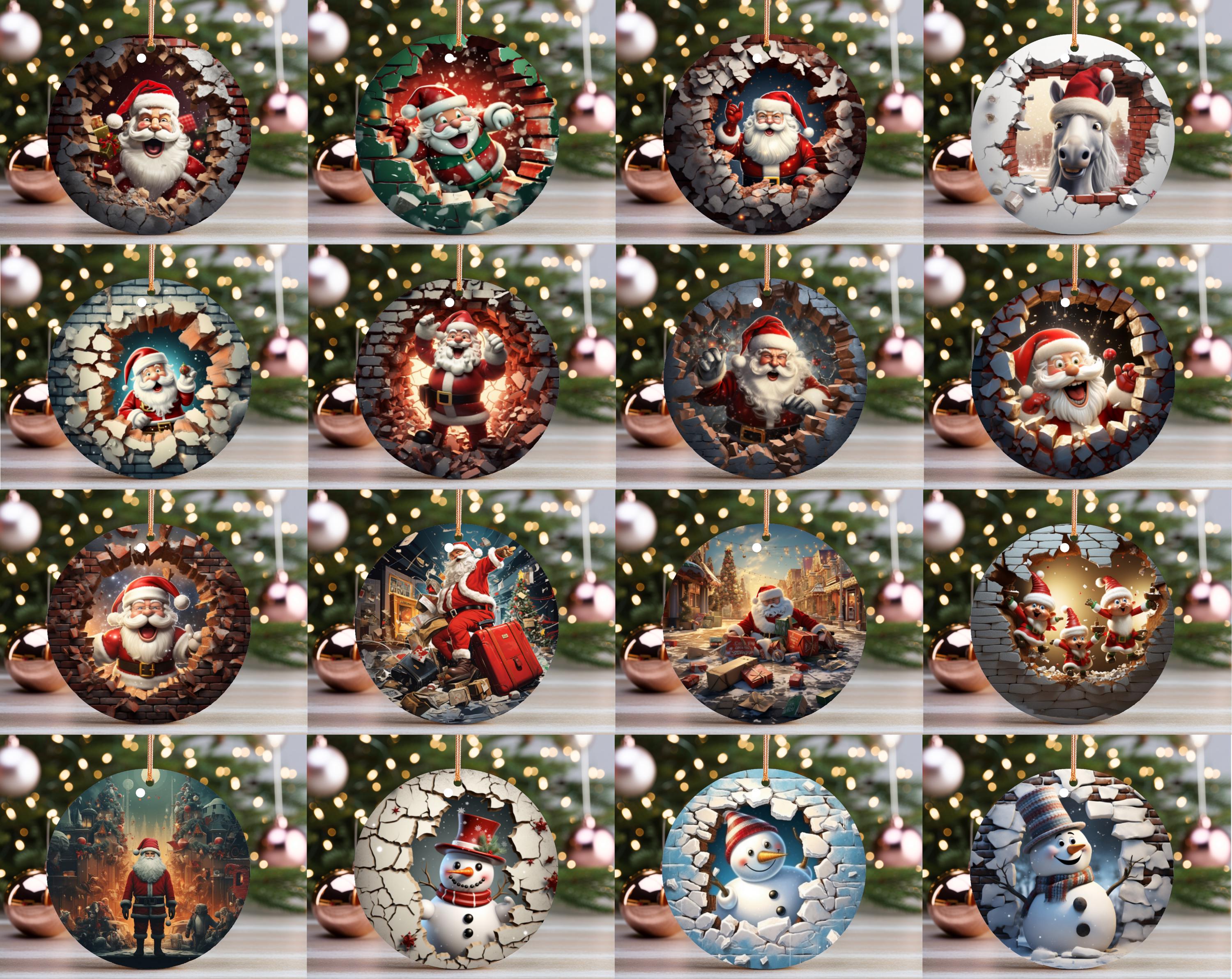 280 + Christmas Round Ornaments Designs, Christmas Ornaments Png ...