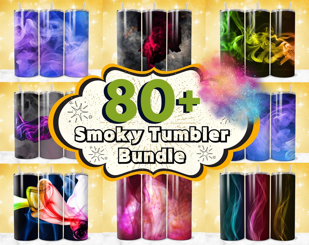 80 + Smokey Tumbler Wrap Designs, Black Smoke Tumbler Wrap, 20 Oz Smoke ...