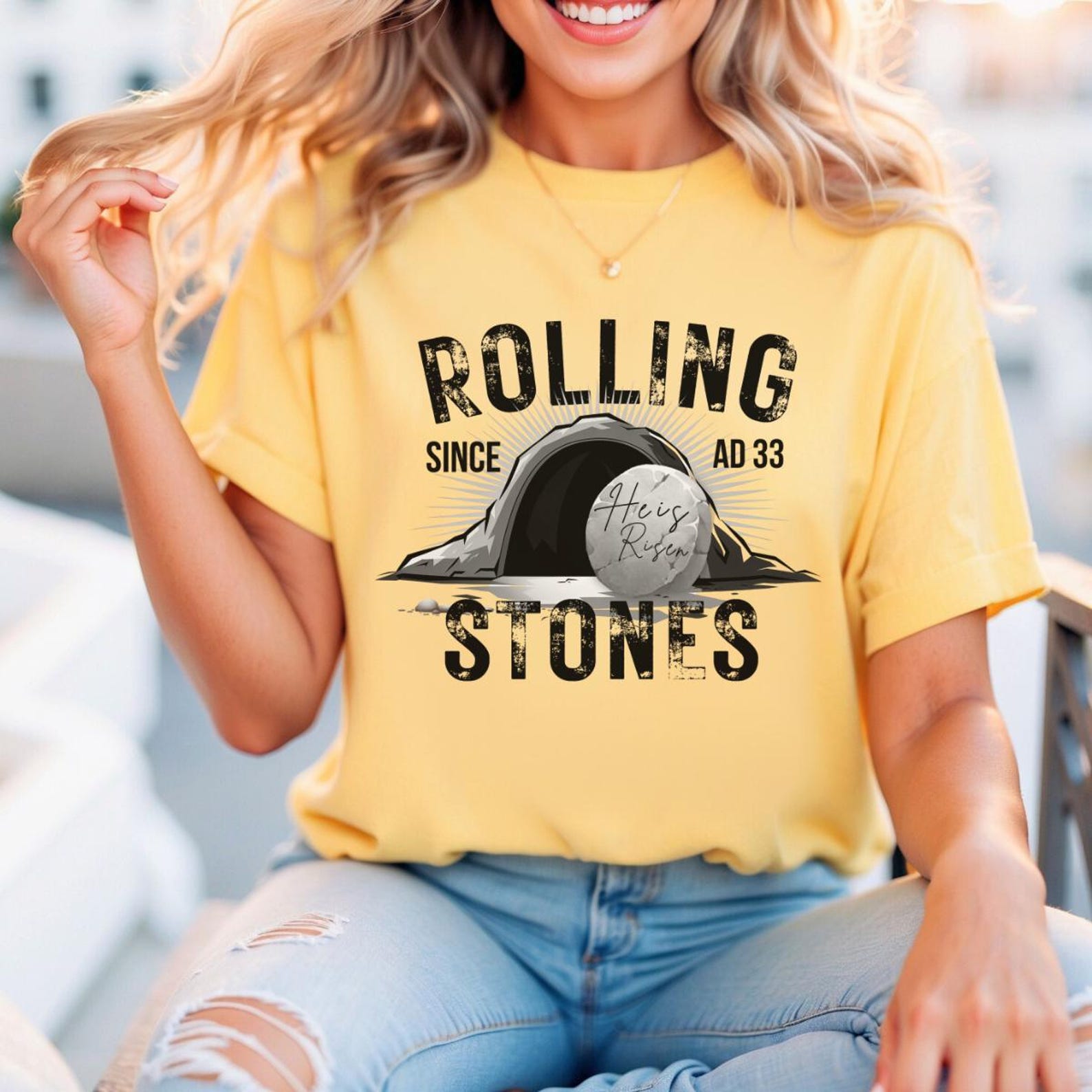Rolling Stone Since AD33 Png, Jesus Tomb Png, Empty Tomb Png, Christian ...