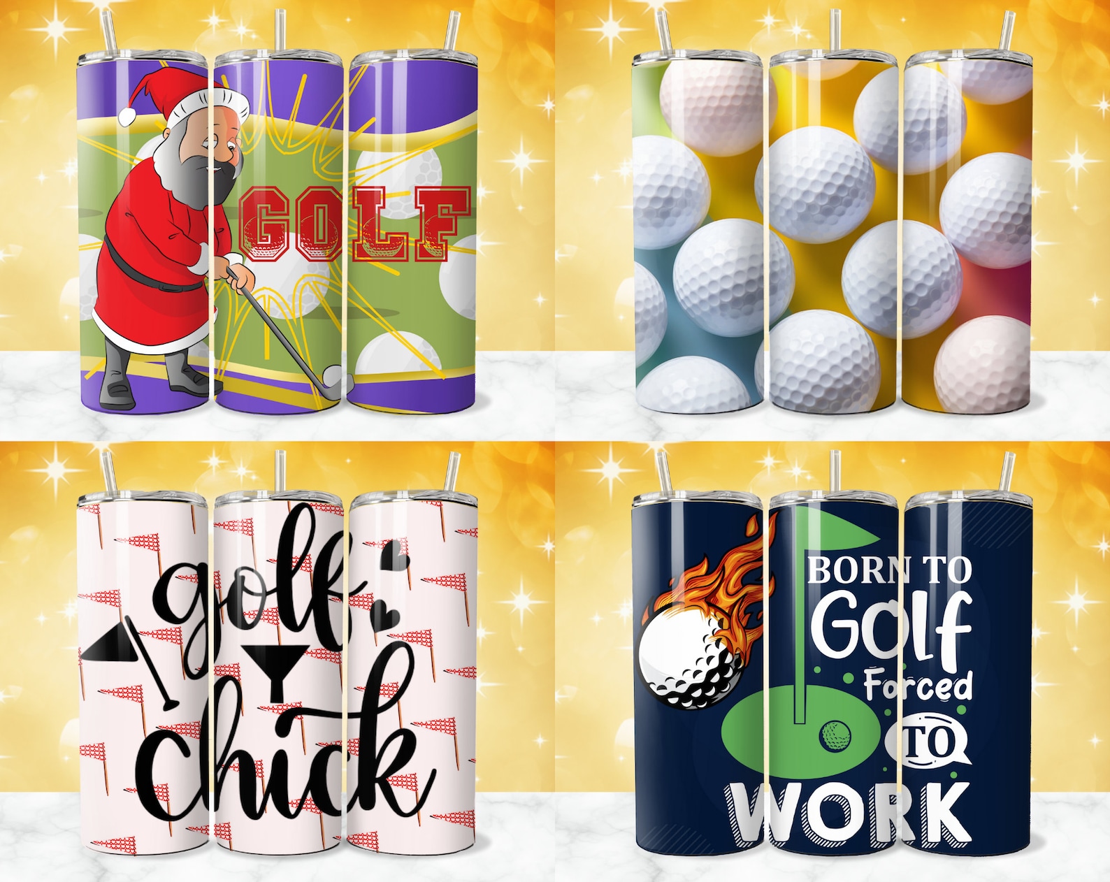 50 + Golf Tumbler Wrap Designs, Golfing Life Tumbler, Funny Golf ...