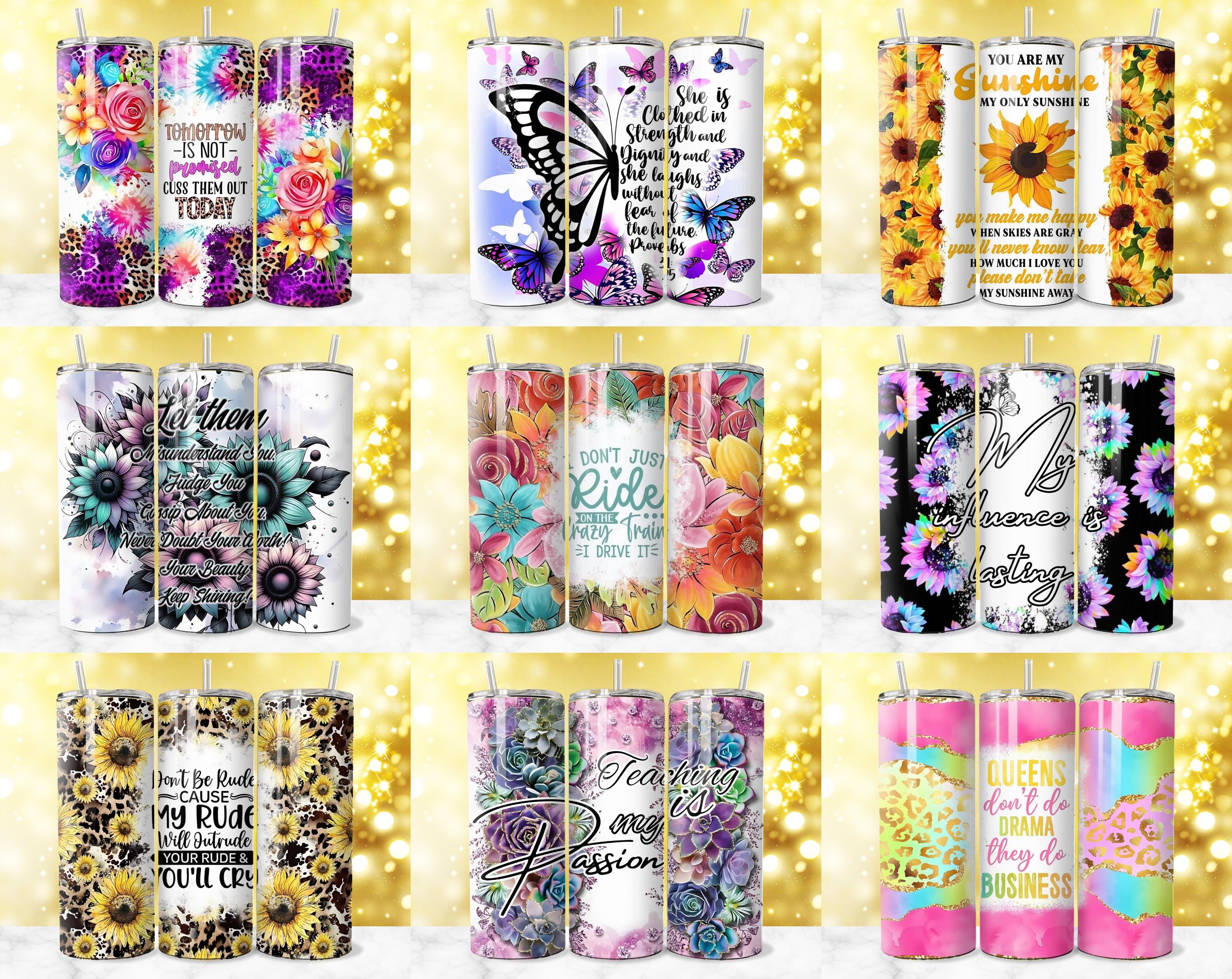 260+ Positive Affirmation Tumbler Wrap Designs, Positive Quotes Tumbler ...
