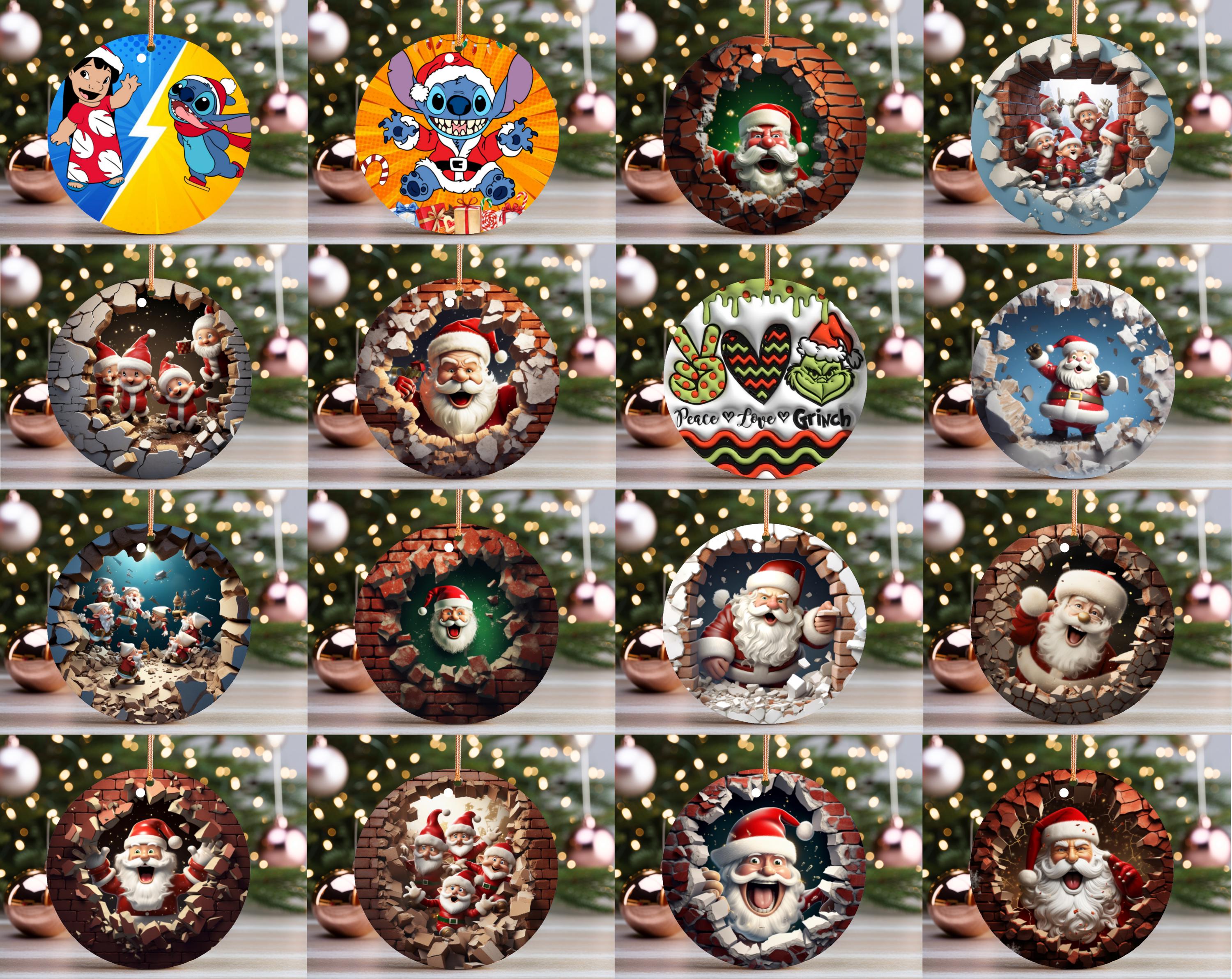 280 + Christmas Round Ornaments Designs, Christmas Ornaments Png ...