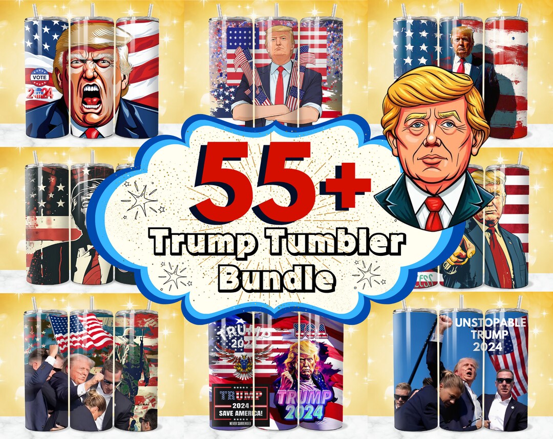 55+ Trump Tumbler Wrap Designs, 2024 Donald Trump PNG, President 2024 ...