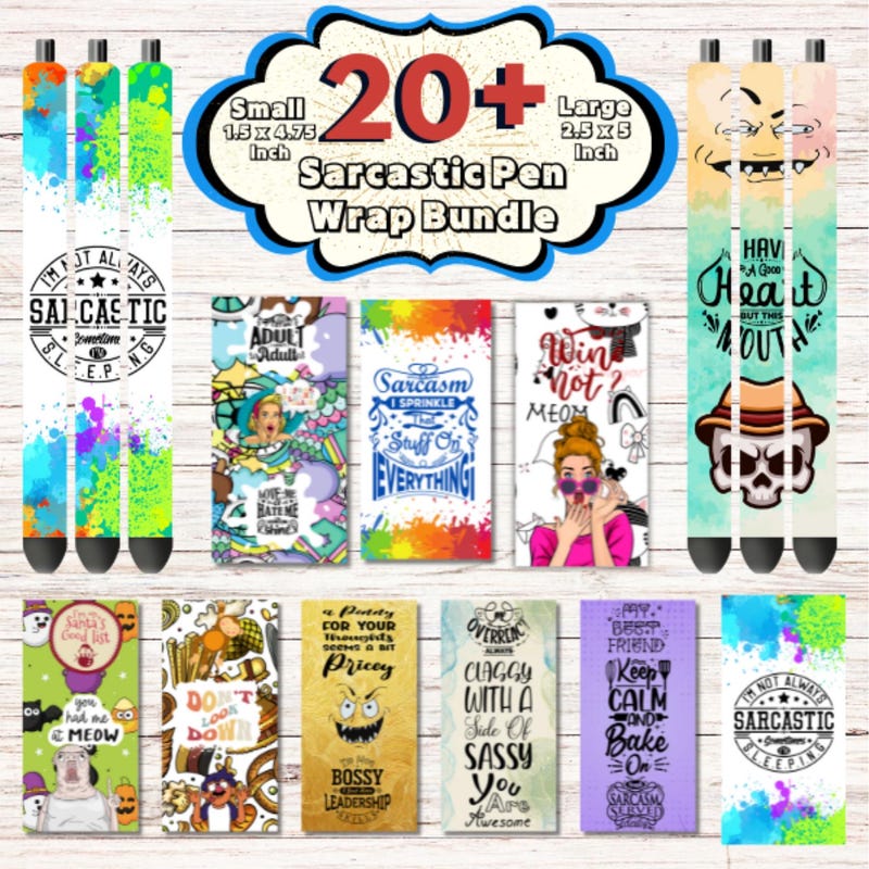 Cartoon Drawing Pens - Etsy UK