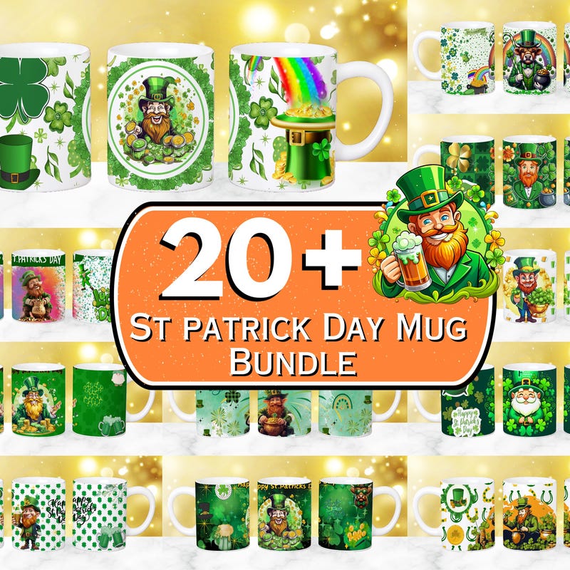 St Patricks Day Mug - Etsy