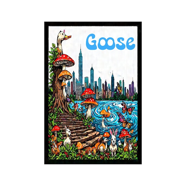 Goose Band Concert Poster - Etsy