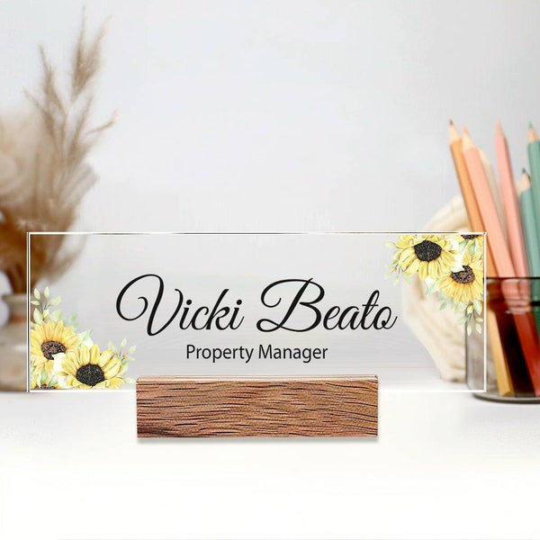 Desk Sign - Etsy