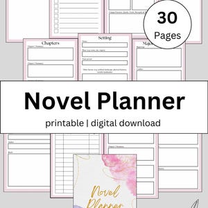 Book Planner | Novel Writing Workshop | Writer Journal | Write a Book ...