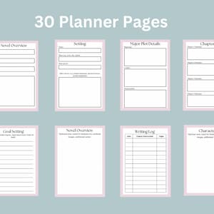 Book Planner | Novel Writing Workshop | Writer Journal | Write a Book ...