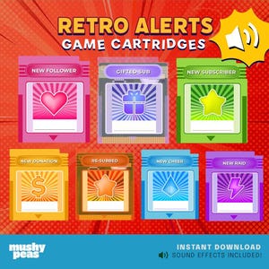 Retro Gamer Alerts | Y2K Style for Gamer Rooms - Etsy