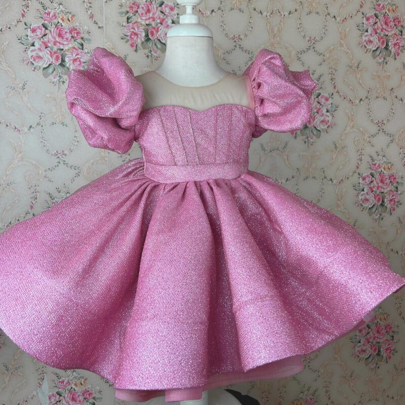 Puffy Pink Short Dresses - Etsy