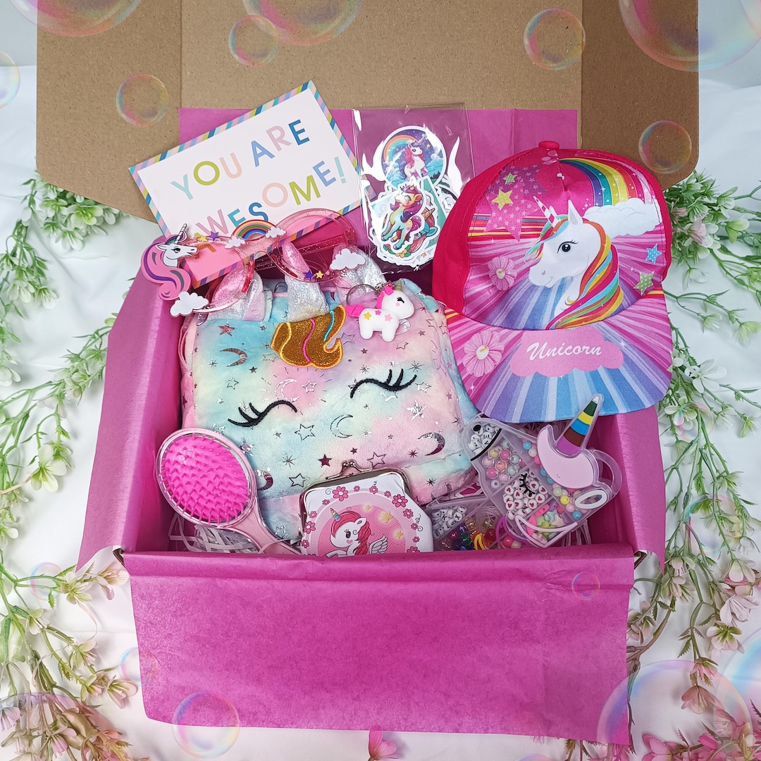 Big Unicorn Gift Box for Kids, Birthday Gift Box, Present Box for Girl ...