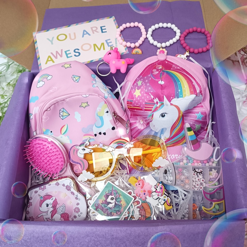Unicorn Party Bag Boxes - Etsy UK