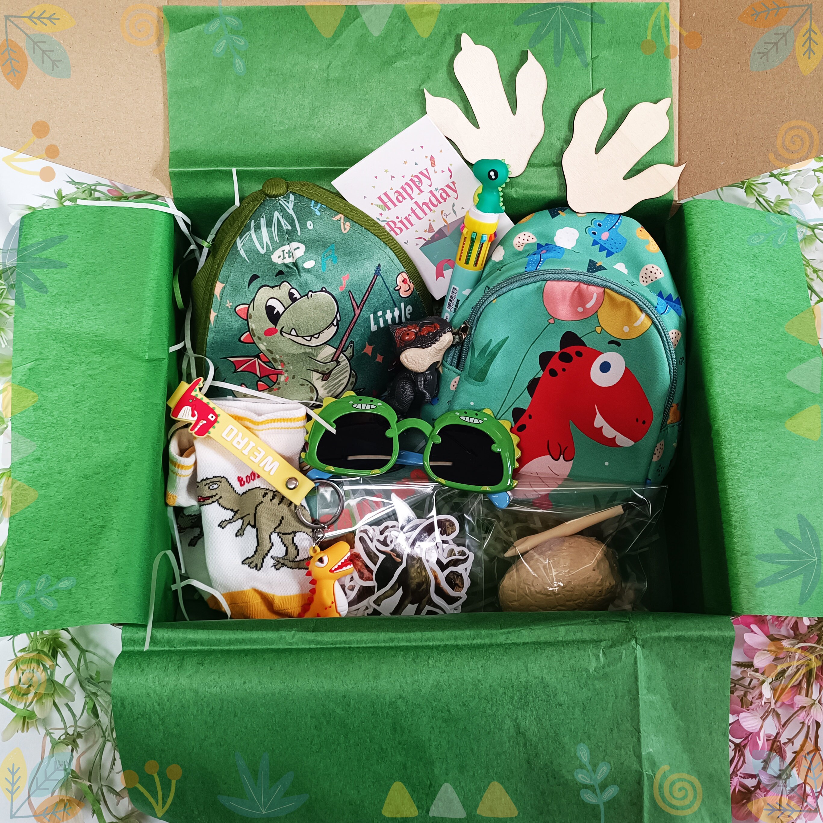 Big Dinosaur Gift Box for Kids 3-5, 6-8 Years, Birthday Gift Box Boys ...