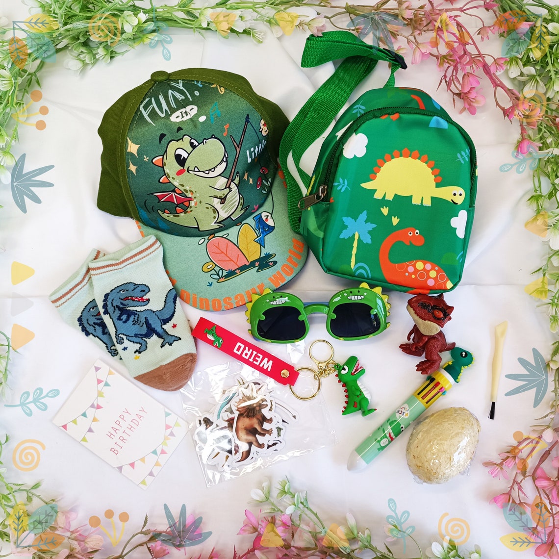 Big Dinosaur Gift Box for Kids 3-5, 6-8 Years, Birthday Gift Box Boys ...
