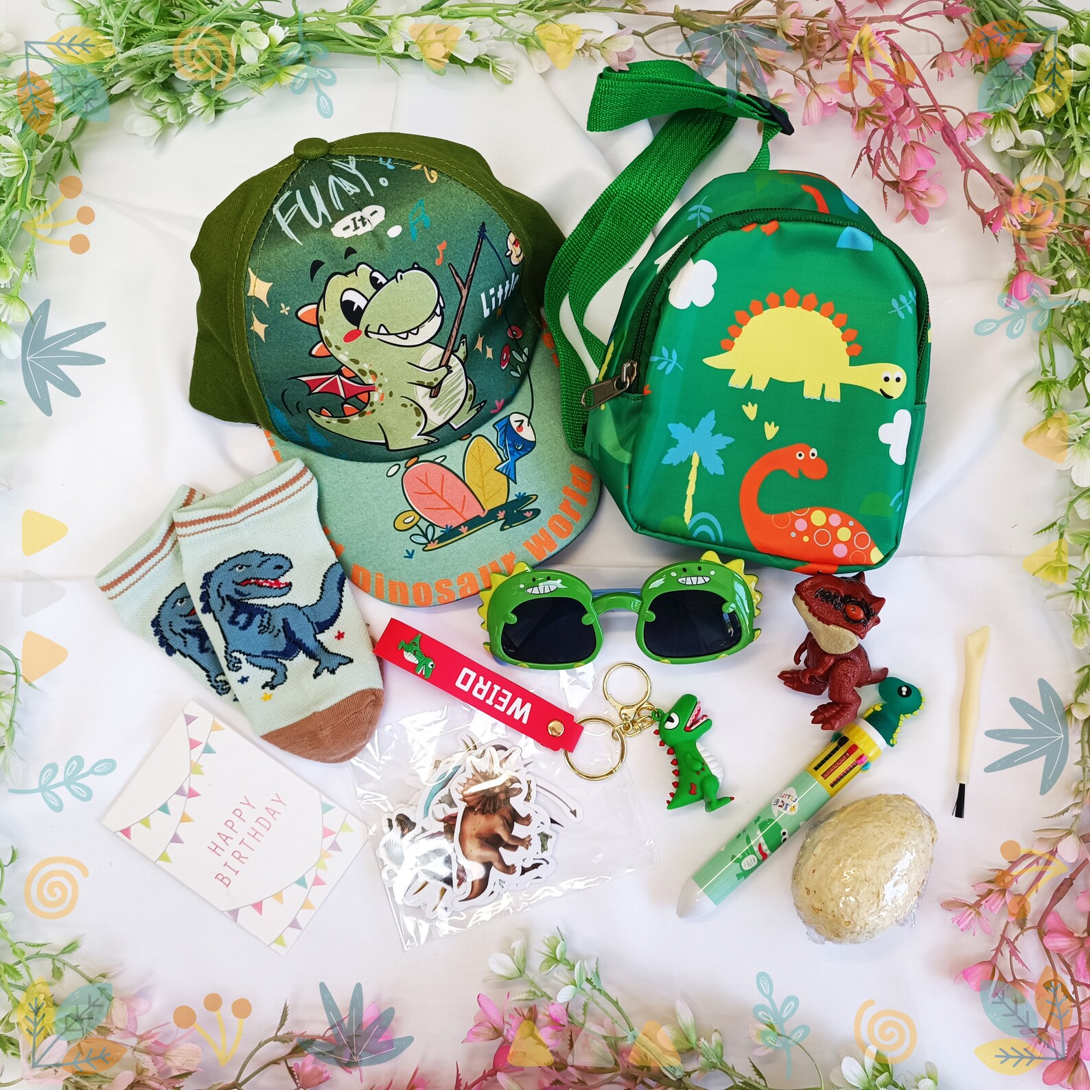 Big Dinosaur Gift Box for Kids 3-5, 6-8 Years, Birthday Gift Box Boys ...