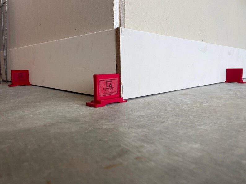 Baseblock Micro-slim: Baseboard, Trim, Tile, Flooring, Drywall, Carpentry Spacer Tool - Etsy