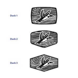 Duck Hunting Leather Patch Trucker Hat, Duck Hunting Gift, Gift for ...