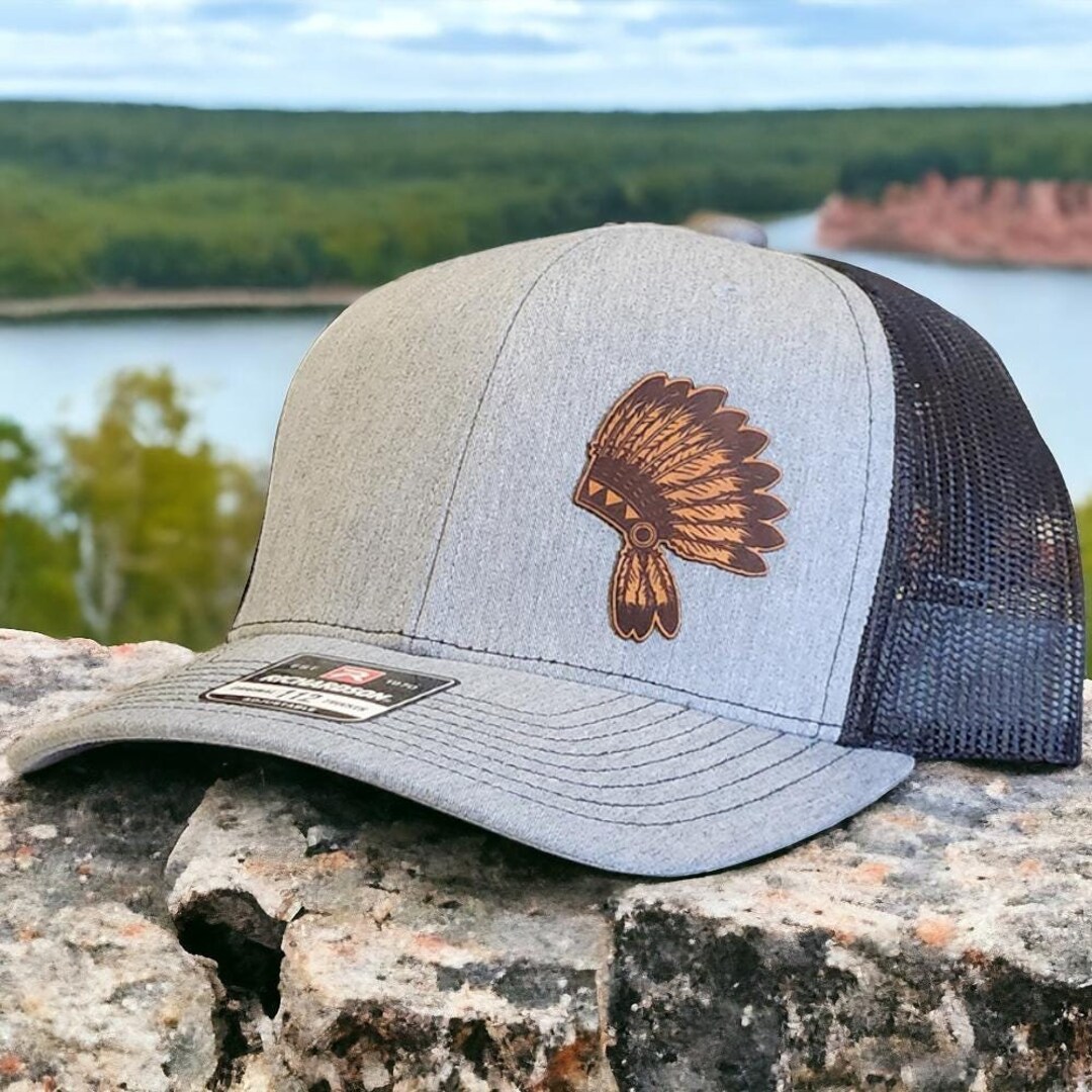 Native American Hat, Indian Headdress, Trucker Hat, Native American ...