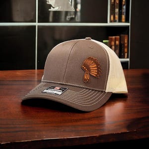 Native American Hat, Indian Headdress, Trucker Hat, Native American ...