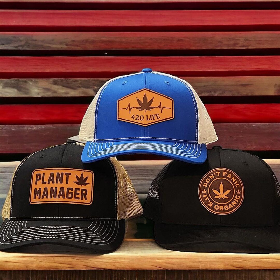 Weed Gift, Pot Leaf Hat, Stoner Gifts, Trucker Hat, Marijuana Gift, 420 ...
