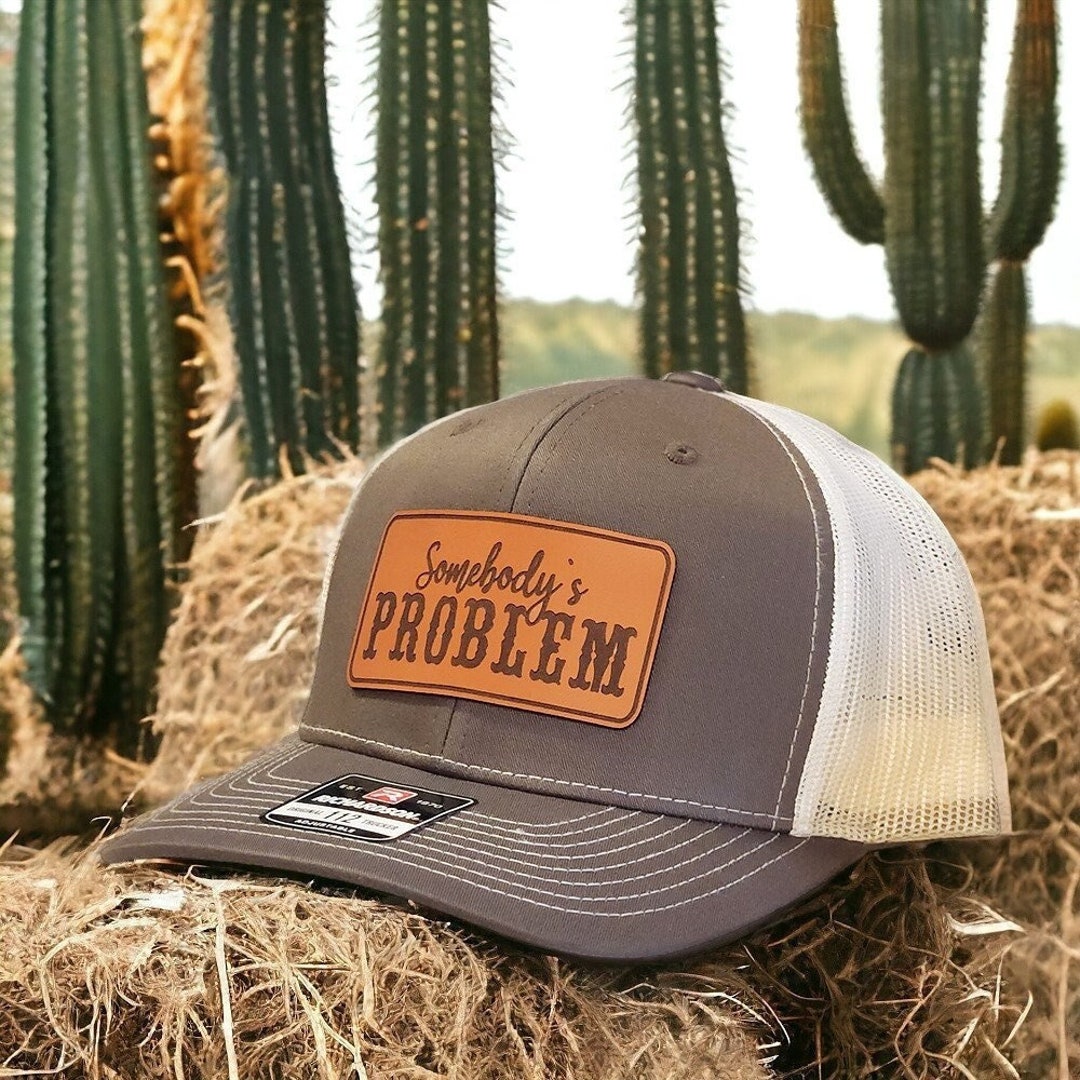 Somebody's Problem Hat, Trucker Hat, Country Music Lover, Cute Cowgirl ...