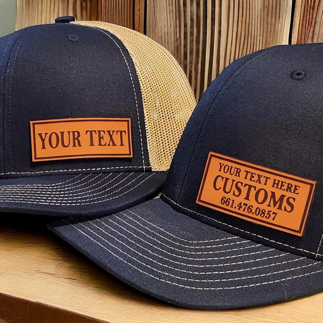 Personalized Hat, Company Name, Business Name Hats, Custom Trucker Hats ...