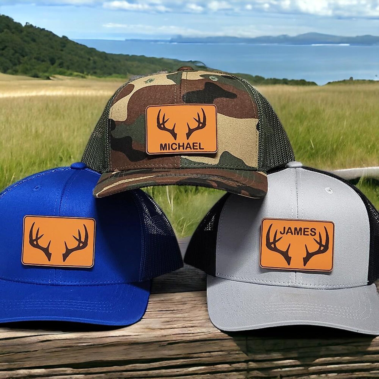 Personalized Antler Hat for Kids, Deer Antlers Hat for Boys/youth, Kids ...