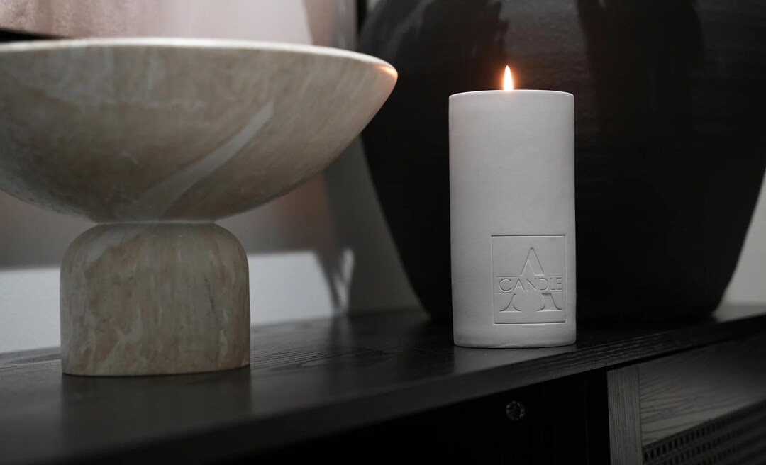 Acandle English Pear & Freesia Candle Refillable Spring-loaded Candle ...