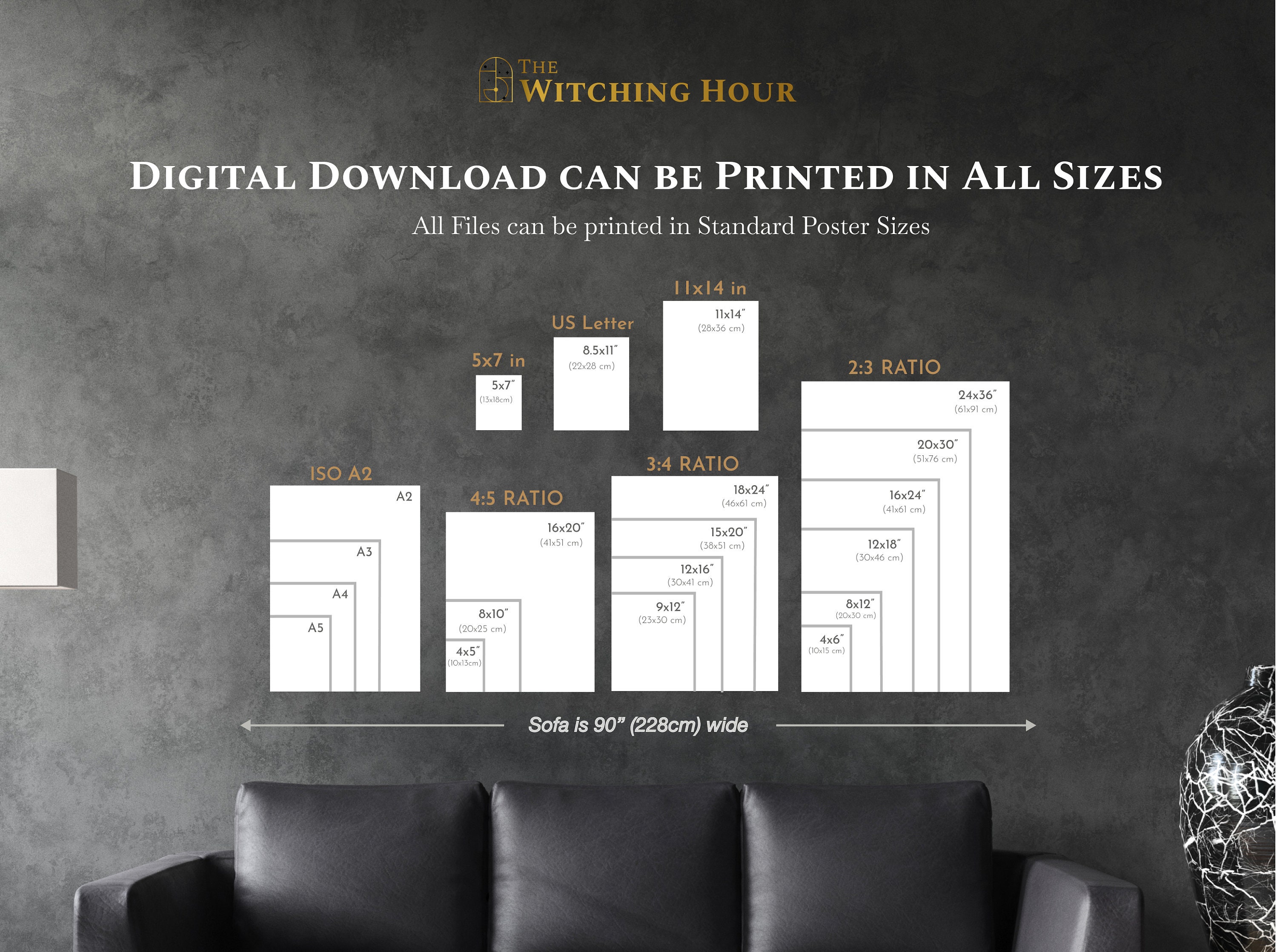 Creepy Christmas Ravens Winter Print Spooky Christmas Tree Digital Art ...