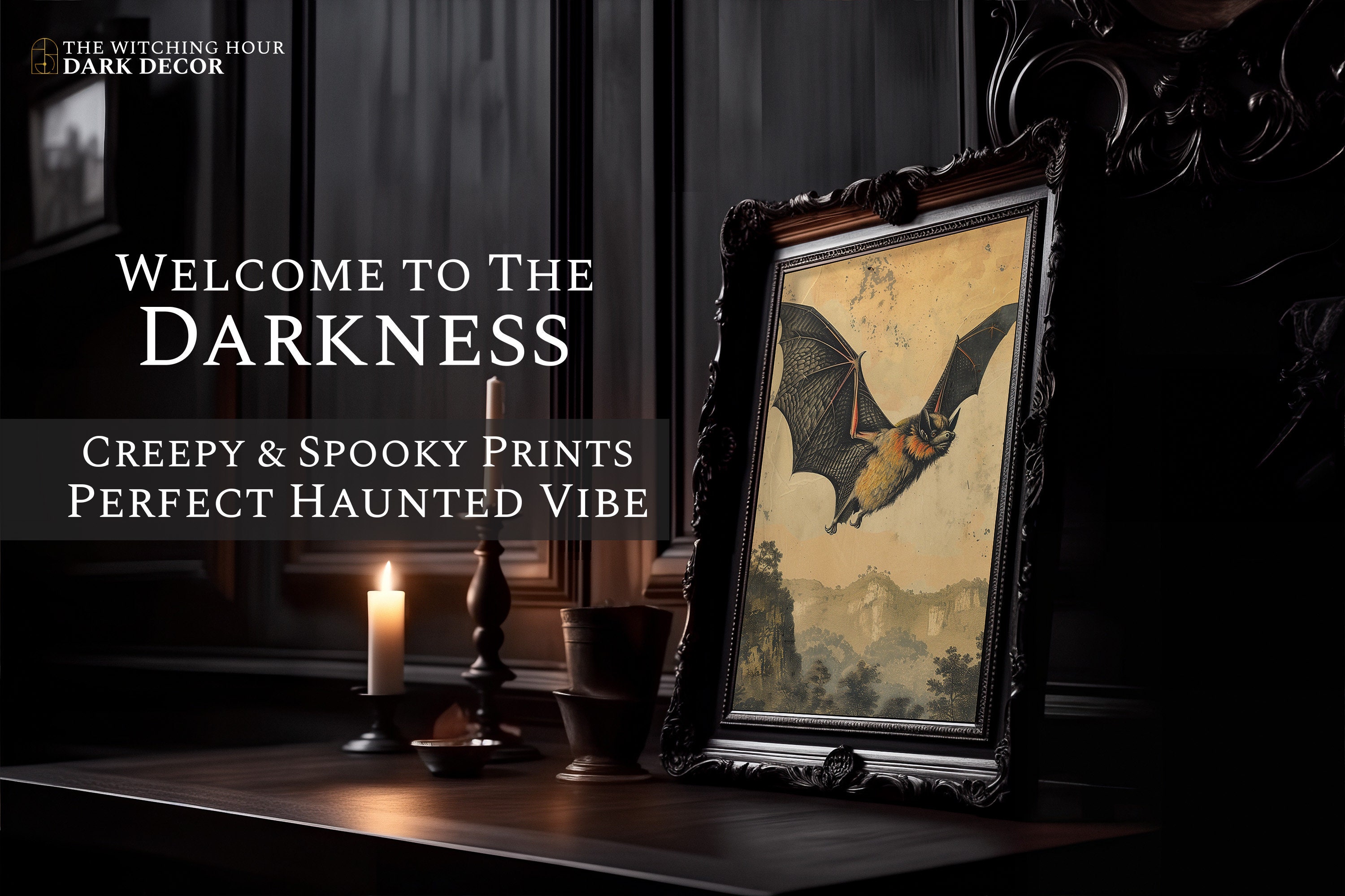 Bats, Vampires Vampire Poster Gothic Home Decor, Digital Wall Art ...