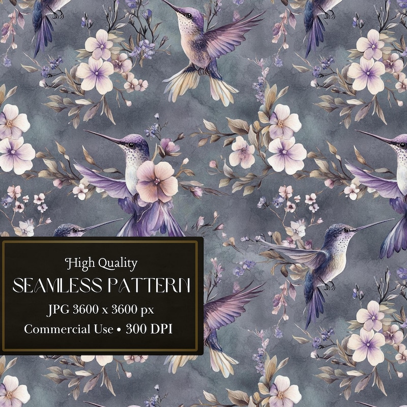 Hummingbird Fabric - Etsy