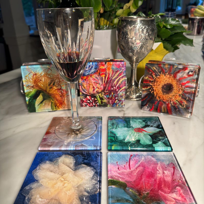 Acrylic Coasters - Etsy