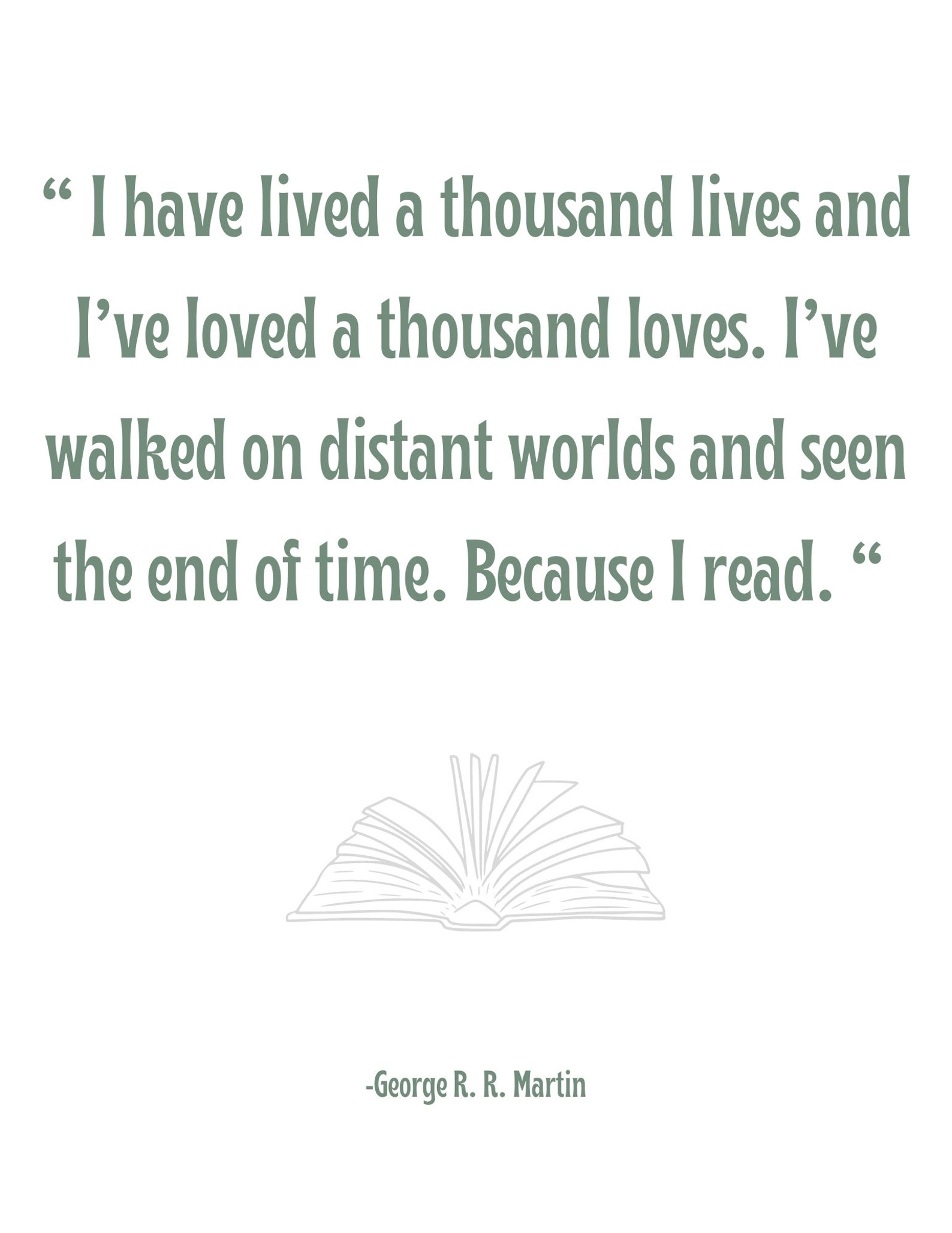 Quote Print i Have Lived a Thousand Lives and Ive Loved a Thousand ...