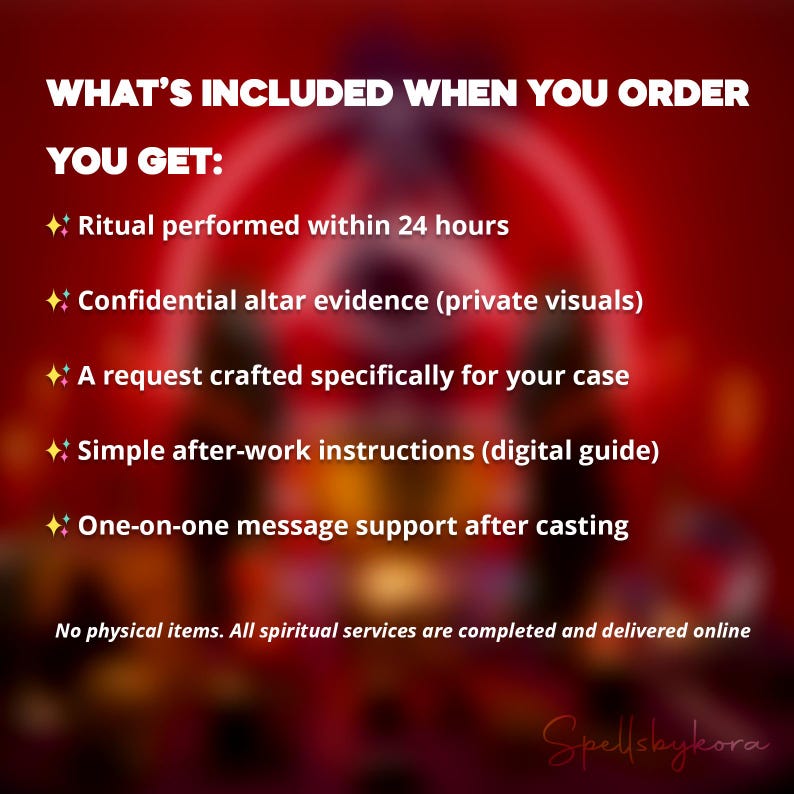 TORMENTING OBSESSION SPELL, Obsession Spell, Partner Fixation, Intense ...