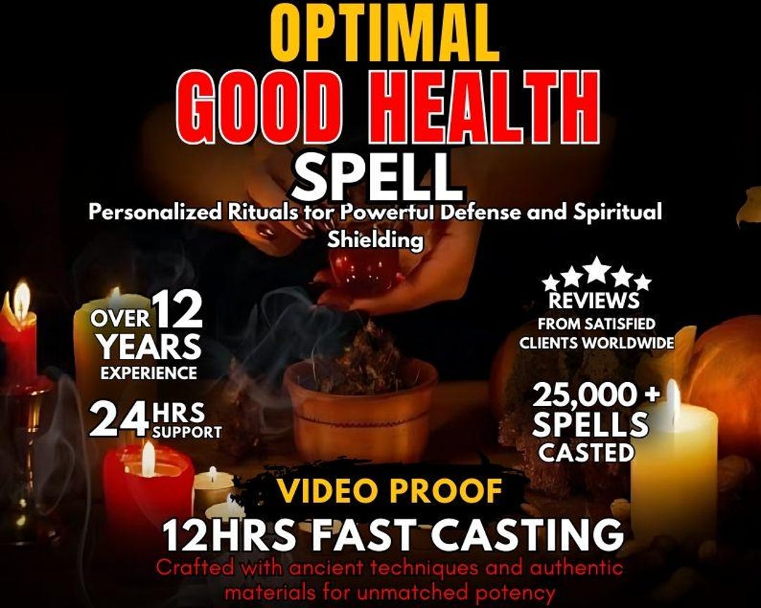 OPTIMAL GOOD HEALTH Spell | Heal Chronic Disease | Ultimate Healing ...