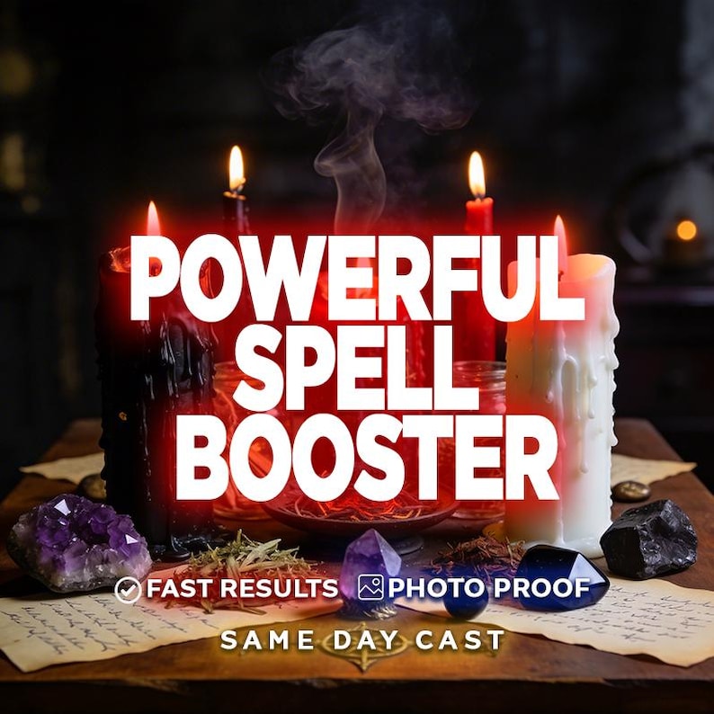 POWERFUL CUSTOM BOOSTER | Premium Spell Booster | Spell Booster Cast ...
